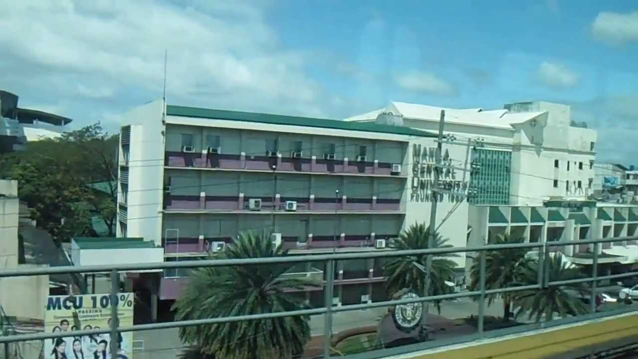 Riding the LRT from Baclaran to Munoz Terminal - YouTube