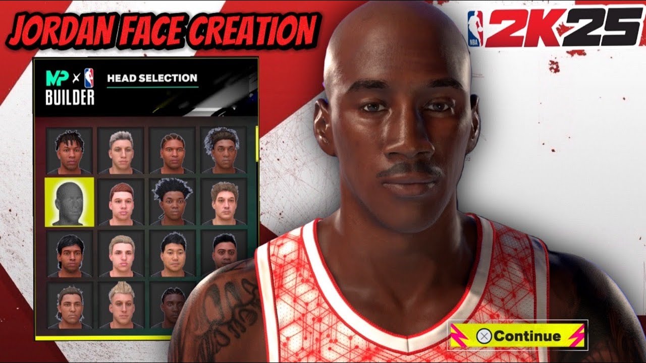 THE BEST MICHAEL JORDAN FACE CREATION ON NBA 2K25 ! - YouTube