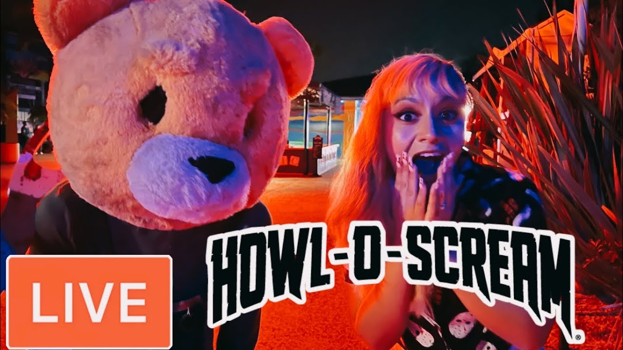 🔴LIVE NOW! Howl-O-Scream San Diego OPENING NIGHT - YouTube
