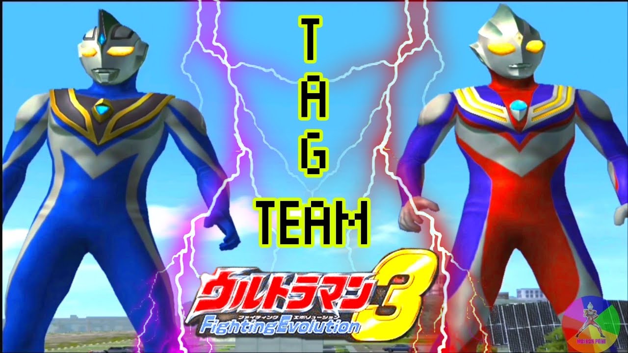 Ultraman TAG TEAM - Ultraman Tiga Mode 3 X Combo Ultraman Agul UFE3 ...