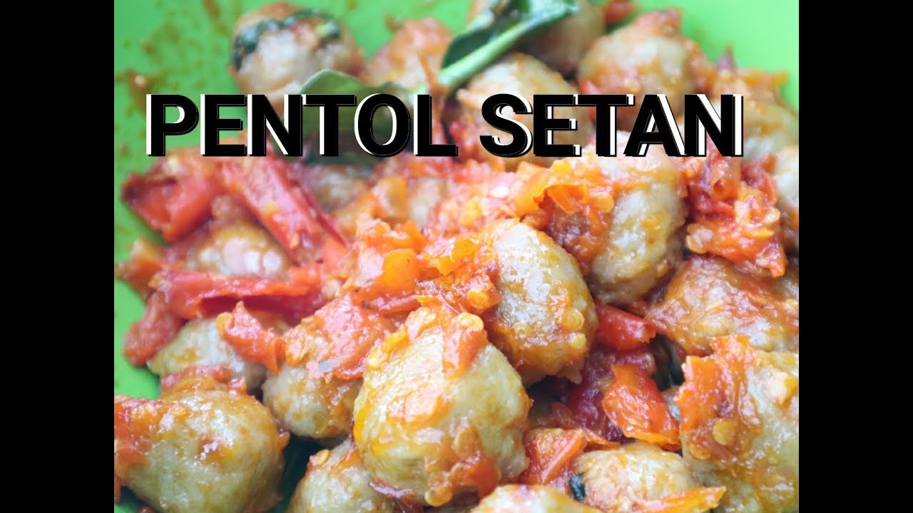 PENTOL SETAN PEDASNYA DAHSYAT . pentol super pedas , pentol rasa cabe ...