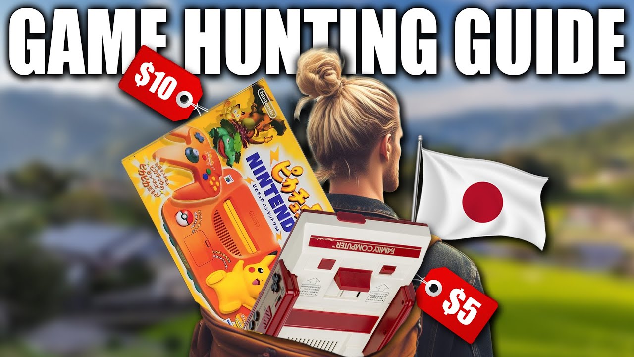 Japan Countryside Retro Game Hunting: The ULTIMATE Guide! - YouTube