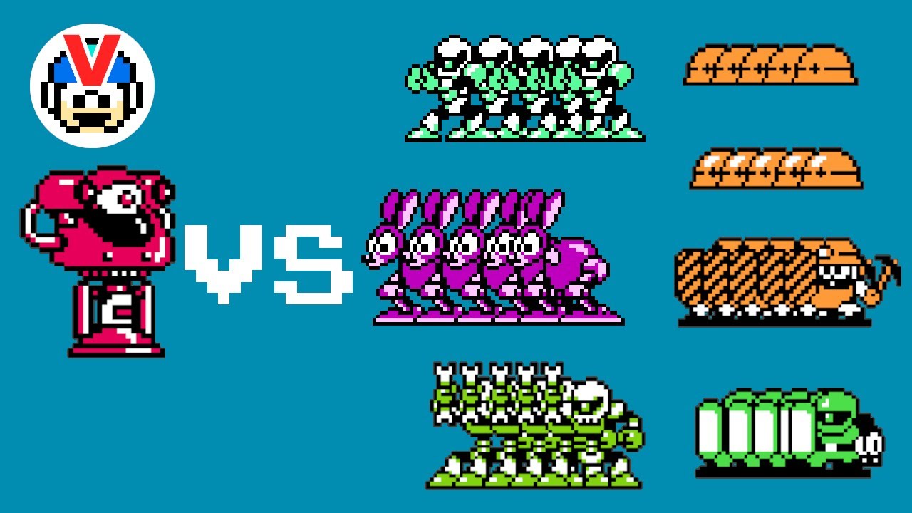 Big Eye VS 5 Enemies | Mega Man CPU Battle - YouTube