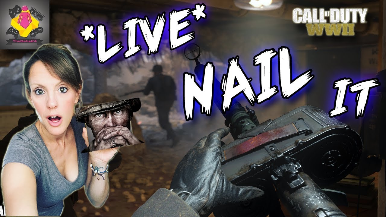 🔴 Call of Duty WW2 Kill Confirmed PS4 PRO LIVE STREAM | EPIC M1928 CoD ...