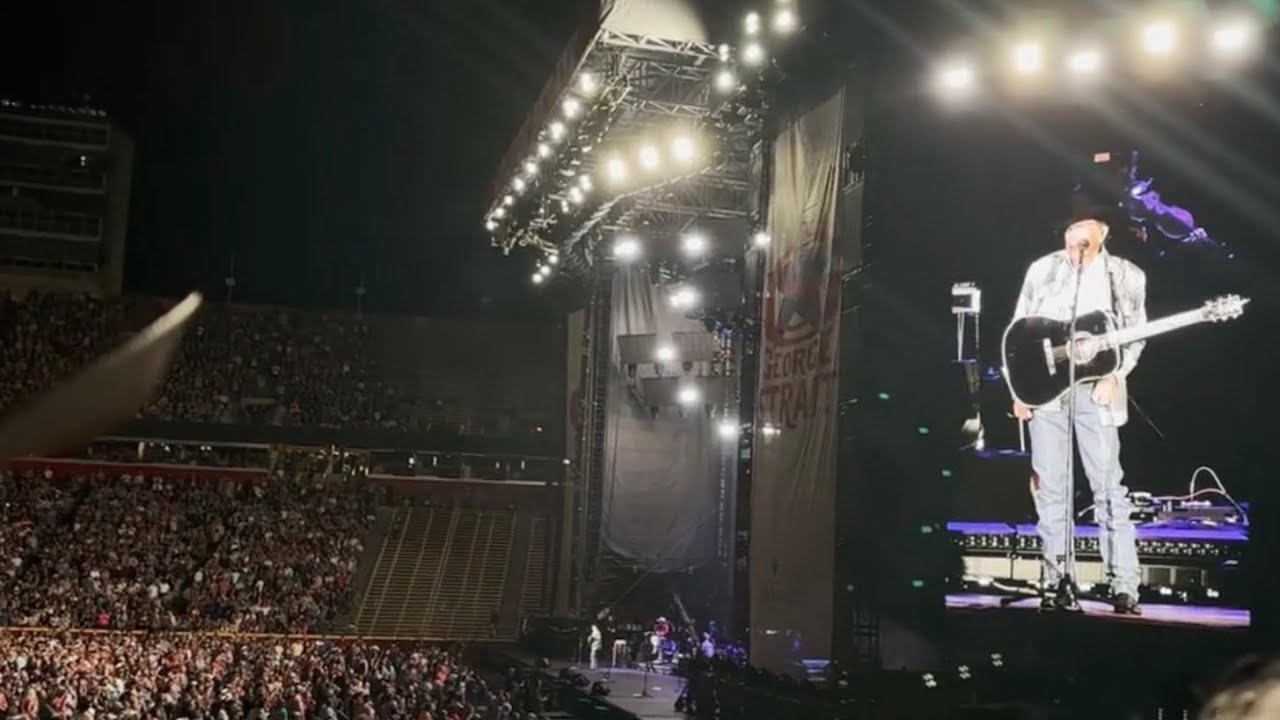 Favorite Song He Ever Recorded | George Strait | Stadium Tour | Ames ...
