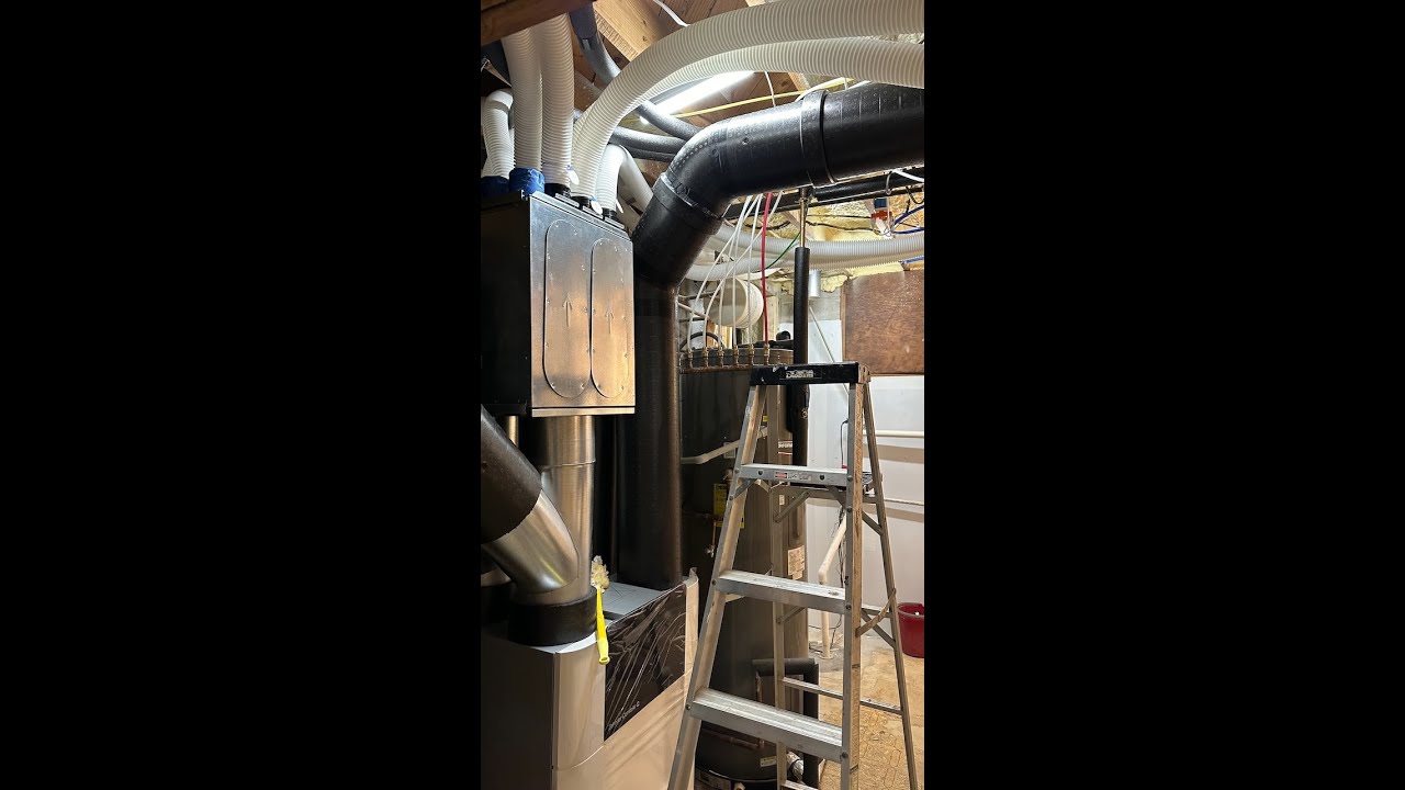 ERV Intake Duct Installed - YouTube