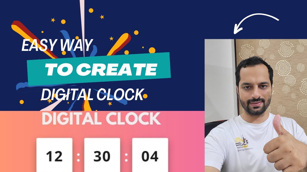 How To Create Digital Watch In Html Css And Javascript Digital Watch 3684
