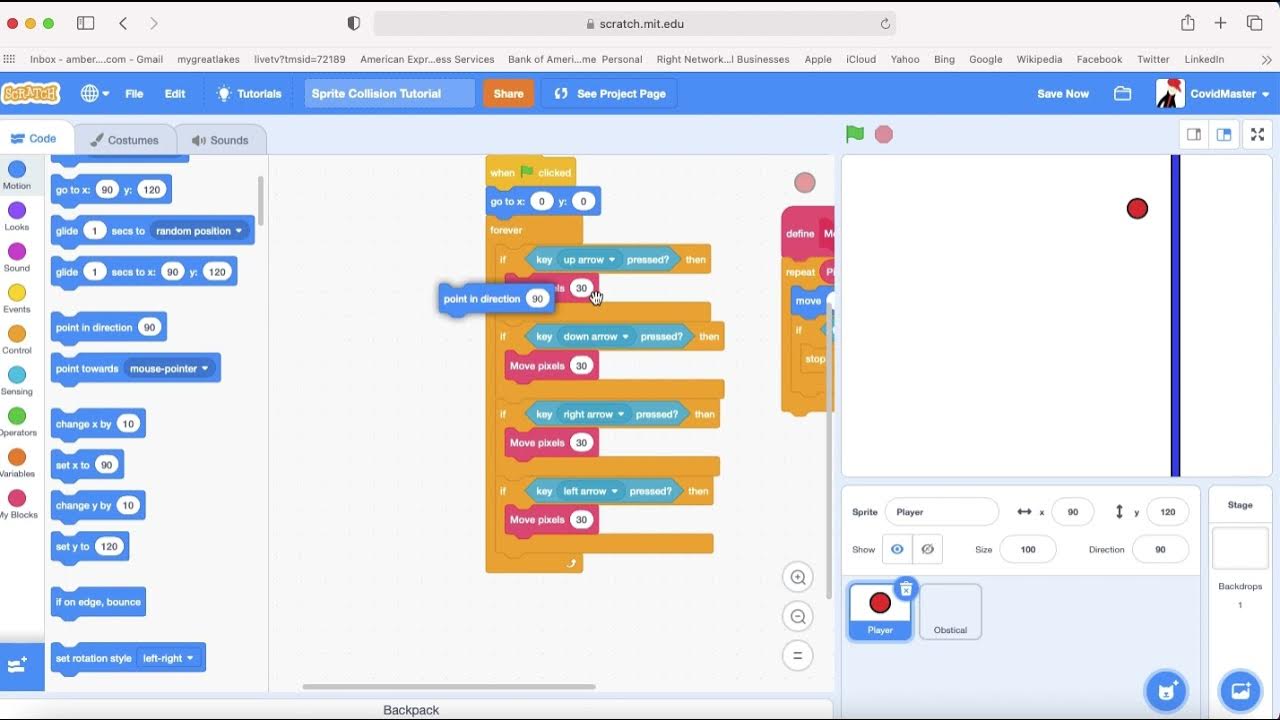 How to make better collisions for fast moving sprites - YouTube