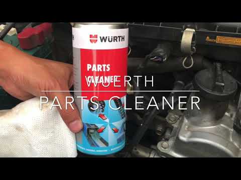WURTH PARTS CLEANER | Demonstration - YouTube