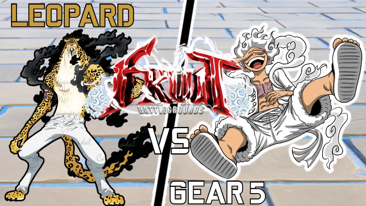 LEOPARD VS GEAR 5 [FRUIT BATTLEGROUNDS] - YouTube