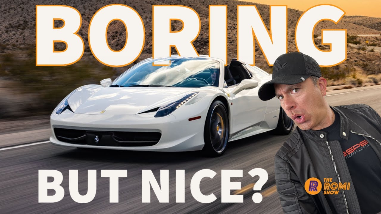 Is the Ferrari 458 the Best but also Most Boring Ferrari Ever? - YouTube