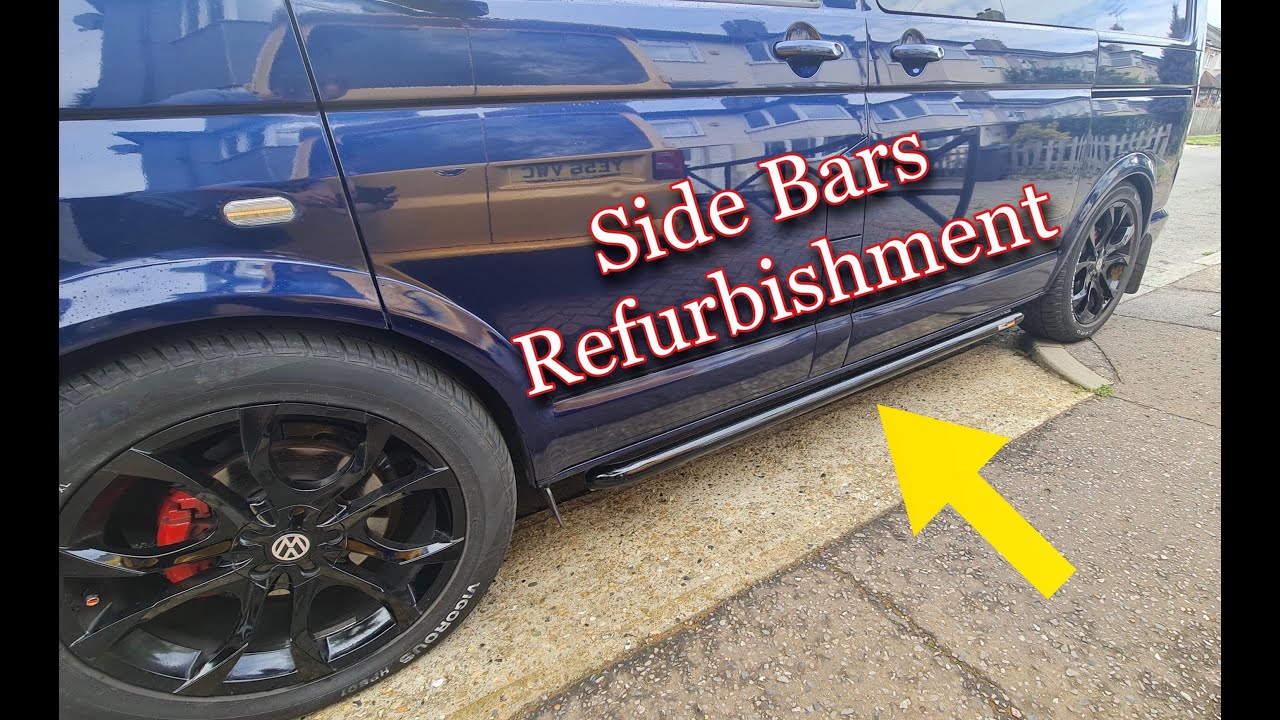 How To Refurbish Your Side Bars on your VW Transporter - YouTube