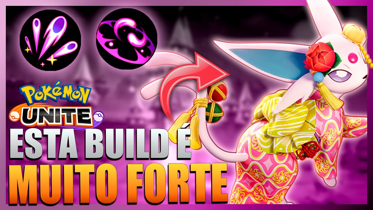 IMPRESSIONANTE! Esta build da Espeon é MUITO FORTE em Ranked Pokemon ...