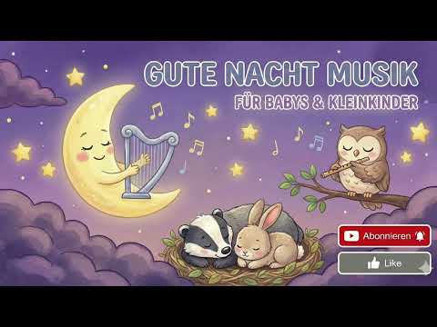 Sanftes Schlaflied für Kinder (18 Min.) 🌙 | Beruhigende Musik zum Einschlafen