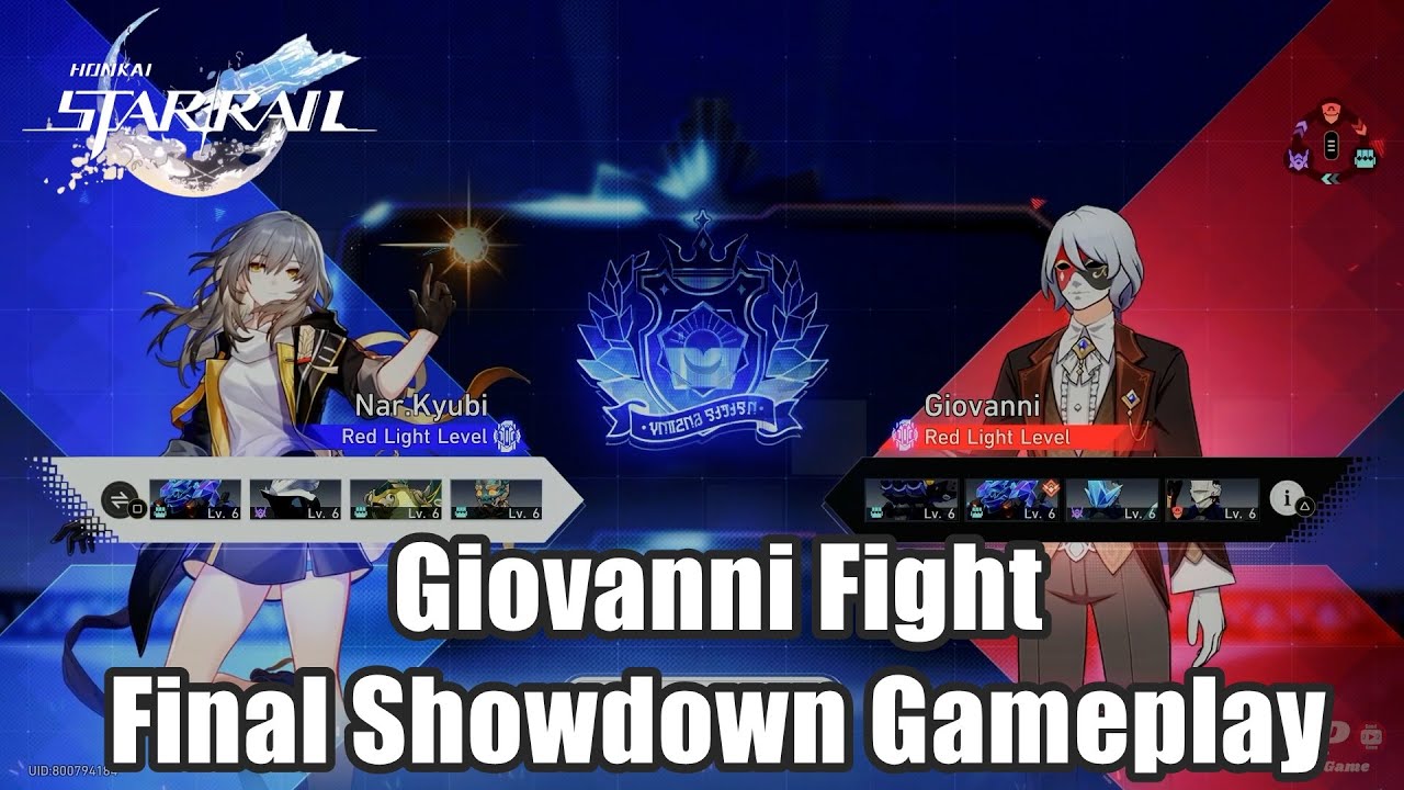 Honkai: Star Rail Aetherium Wars - Giovanni Fight - Final Showdown ...
