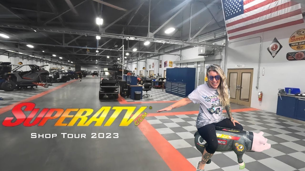 SuperATV Shop Tour 2023 - Where your Polaris Canam Kawasaki and other ...