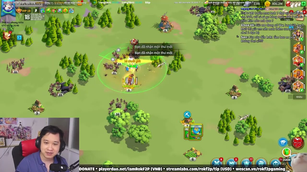 Chơi Game Đêm Khuya Vào Nói Chuyện Vui Vẻ - Rise of Kingdoms #rok #f2p ...