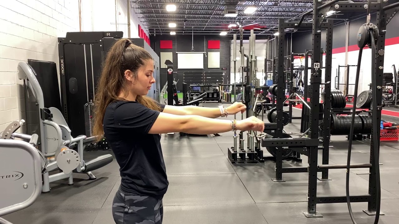 Straight arm Wrist Rolls (warm up) - YouTube