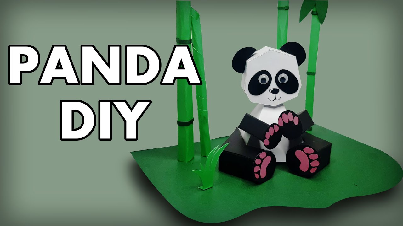 Paper Panda Craft | How to Make PANDA from Paper - YouTube