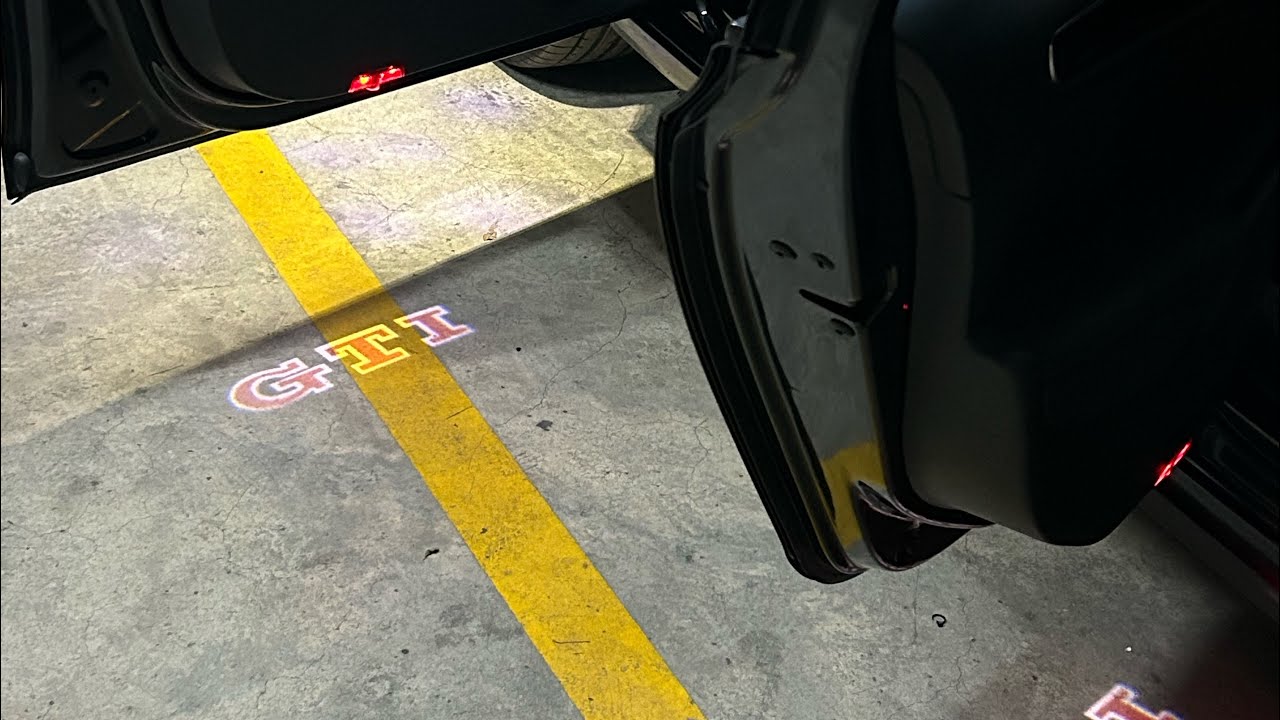 Golf 6 GTI Front Door Exit Puddle Light & Interior Illumination Light ...