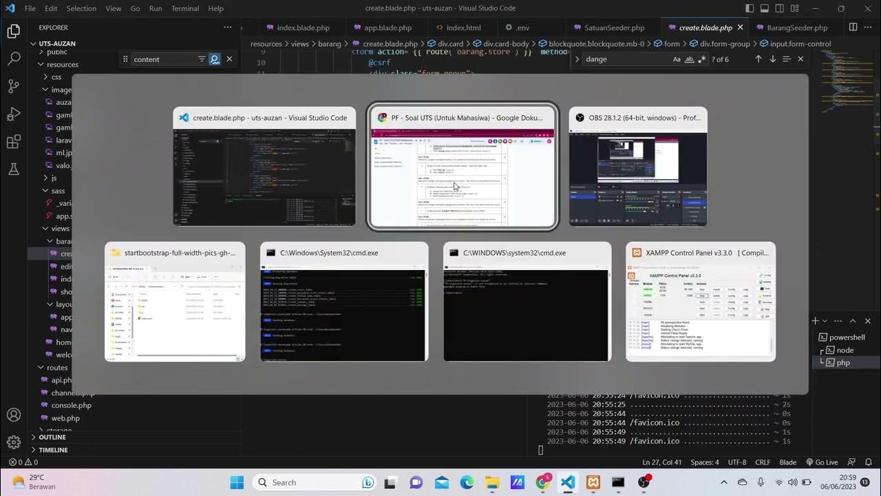 Mini Project - Pemrograman Framework - YouTube