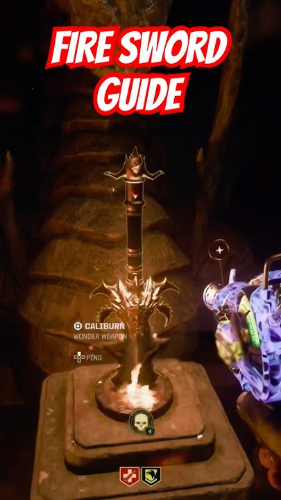 How to Get Fire Sword in Citadelle des Morts | Black Ops 6 Zombies Caliburn Guide - YouTube