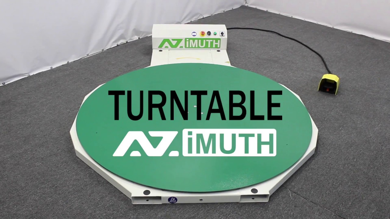 Stretch Wrapper Turntable AZIMUTH 301 - YouTube