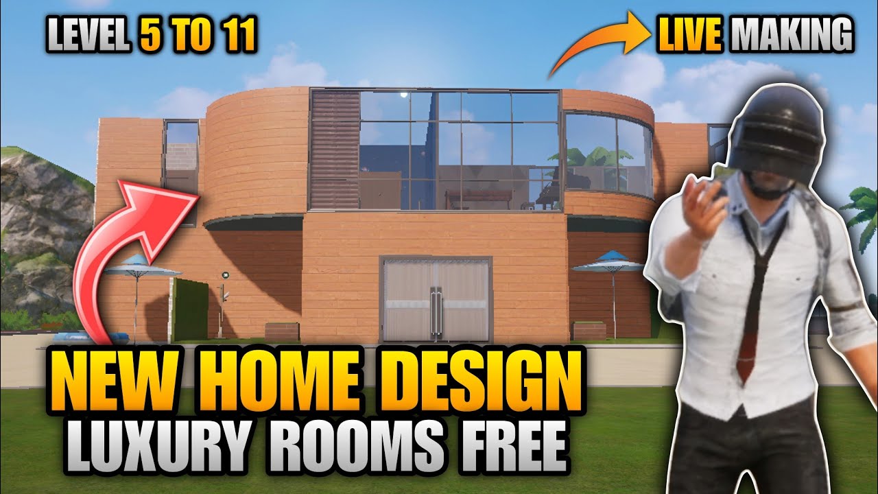 BEST HOME DESIGN PUBG MOBILE | PUBG HOME DESIGN | HOME DESIGN IN PUBG ...