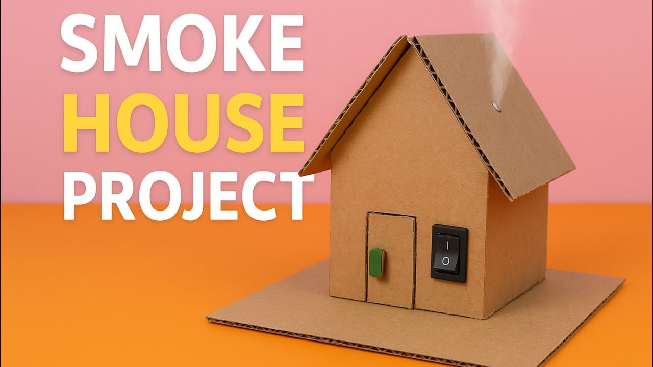 Science Exhibition Working Model || Science Project || Smoke House ...