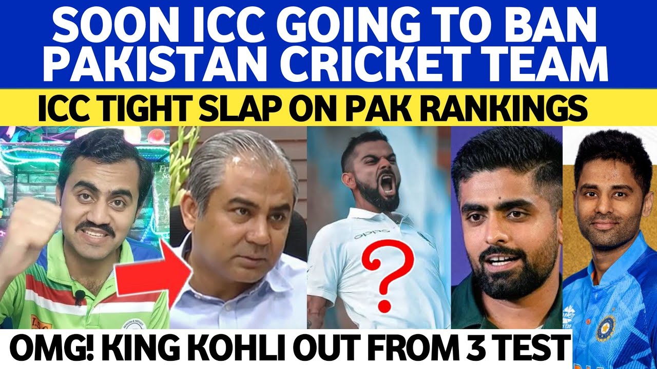 Soon ICC Going To BAN Pak Cricket Team | ICC Tight Slap On Babar Azam ...