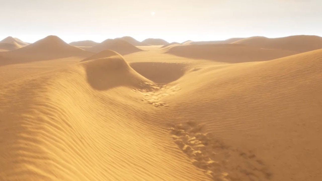 UE4 Desert scene - YouTube