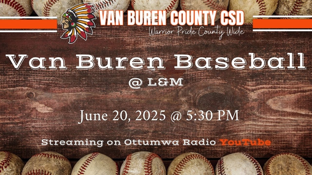 Van Buren Baseball @ L&M: June 20, 2025 - YouTube