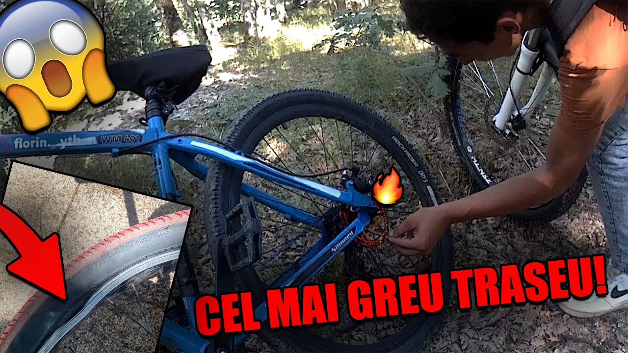 CEL MAI GREU TRASEU DE PANA ACUM | (roti rupte, frane incinse) | Bike ...