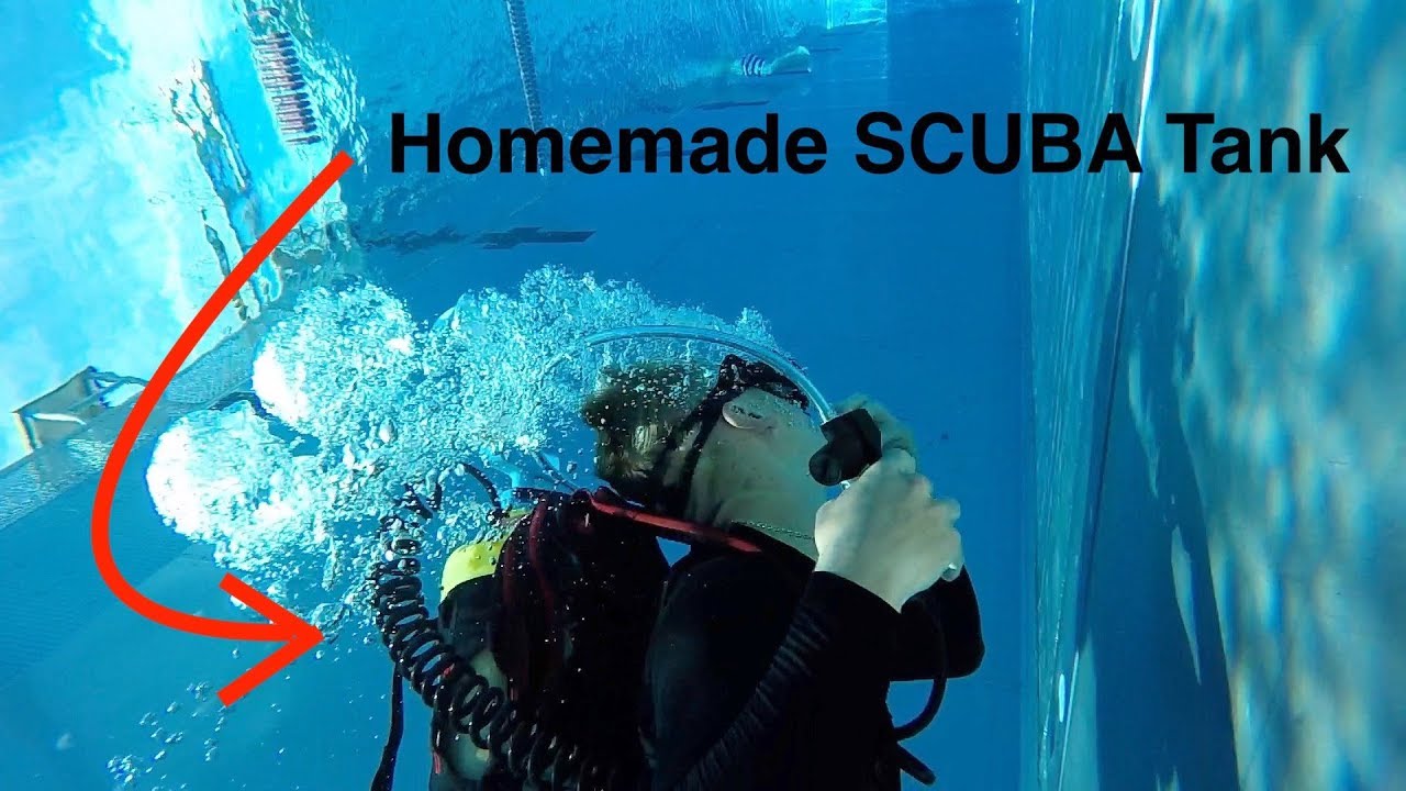 Homemade SCUBA Tank / Franz Scheel - YouTube