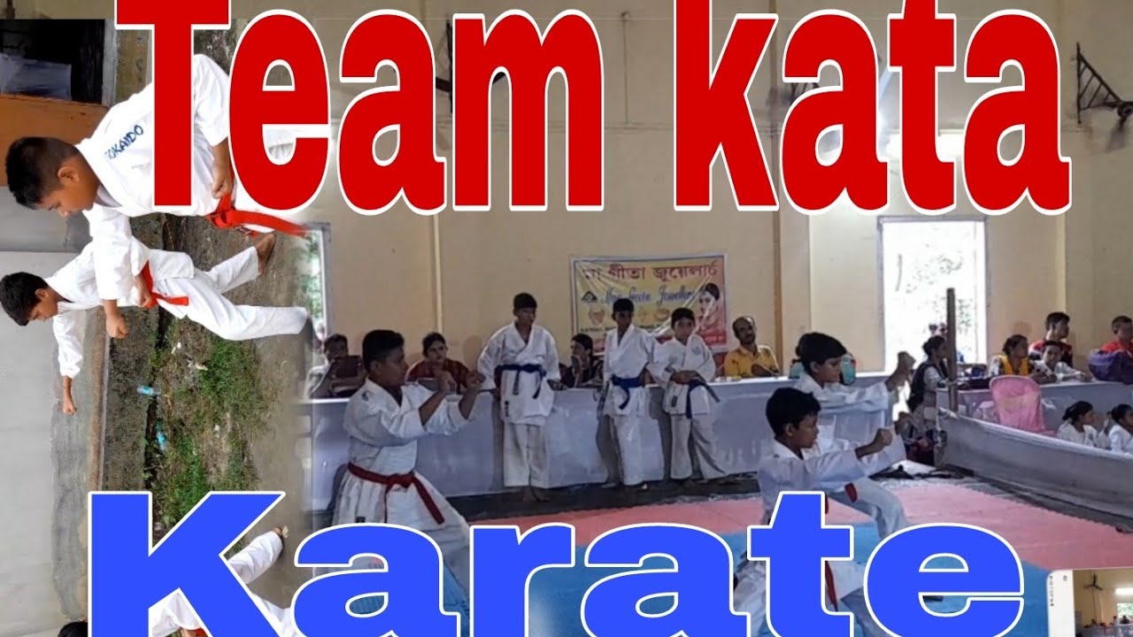 Team kata# karate team kata#group kata#karate# All India Open Karate ...
