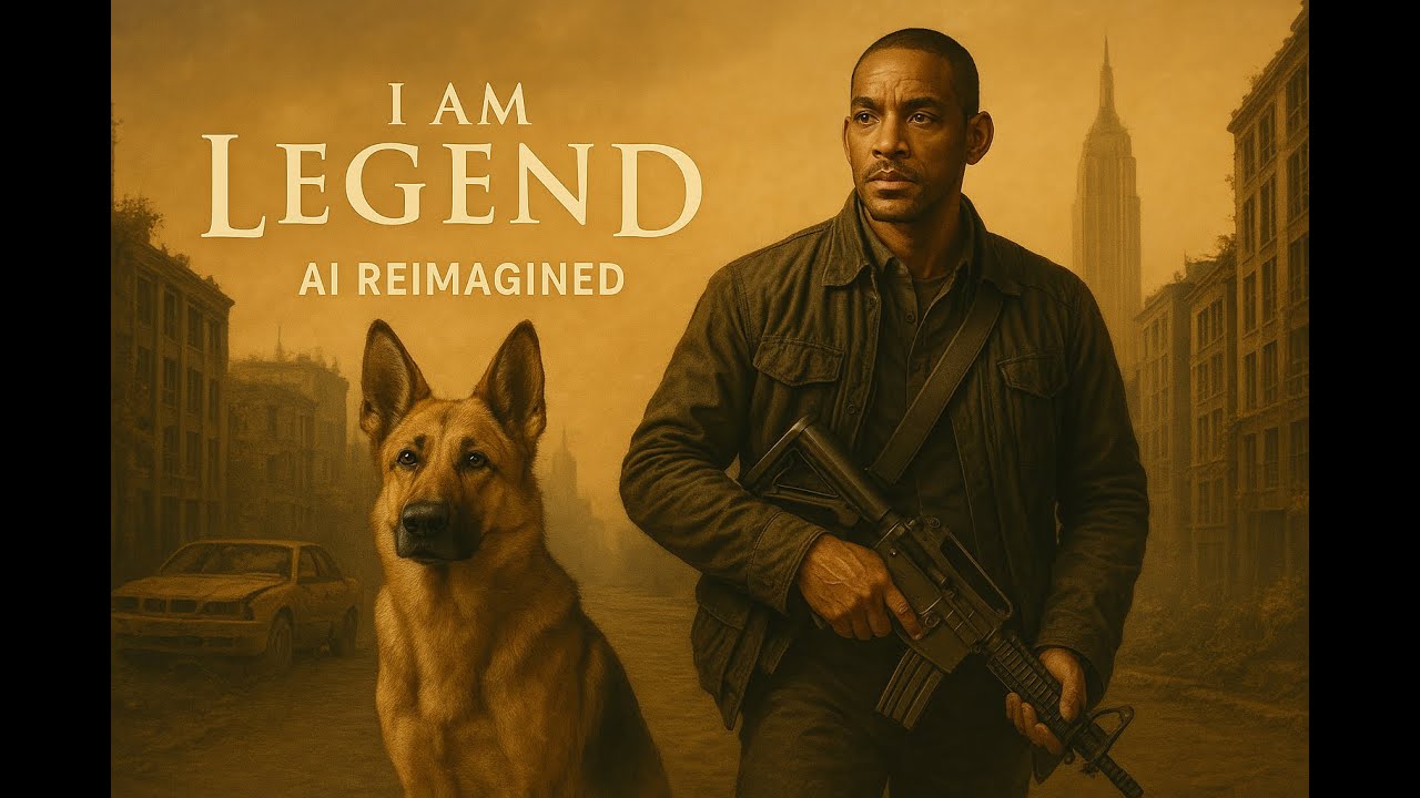 I Am Legend AI Reimagined #ai - YouTube