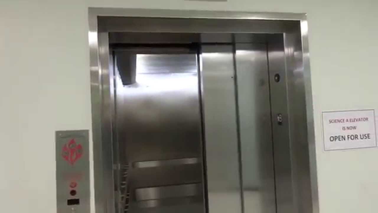 Thyssenkrupp traction elevator at the Sience A building @ University of Calgary - YouTube