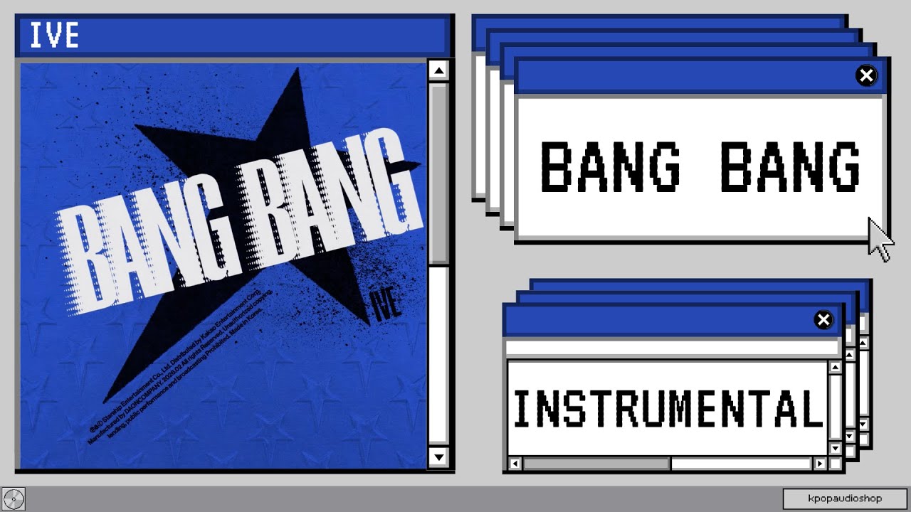 IVE (아이브) - BANG BANG Instrumental - YouTube