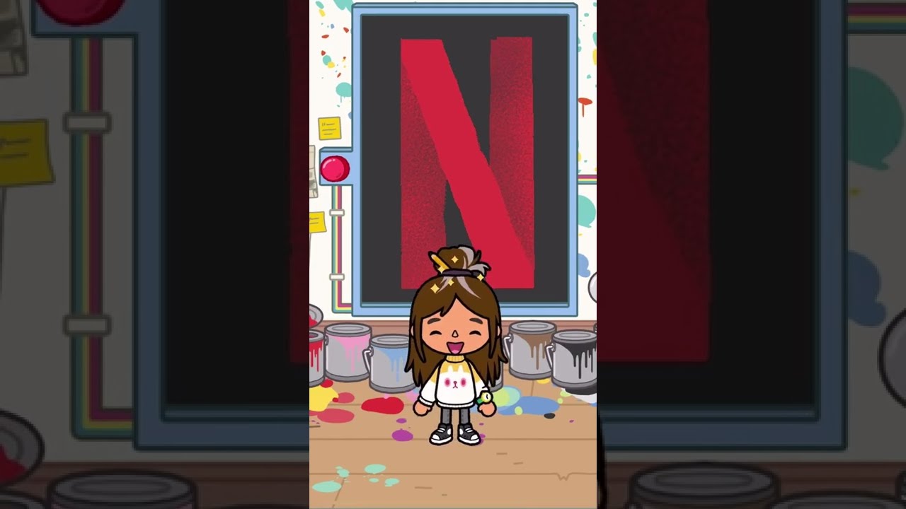 easiest Netflix drawing - YouTube