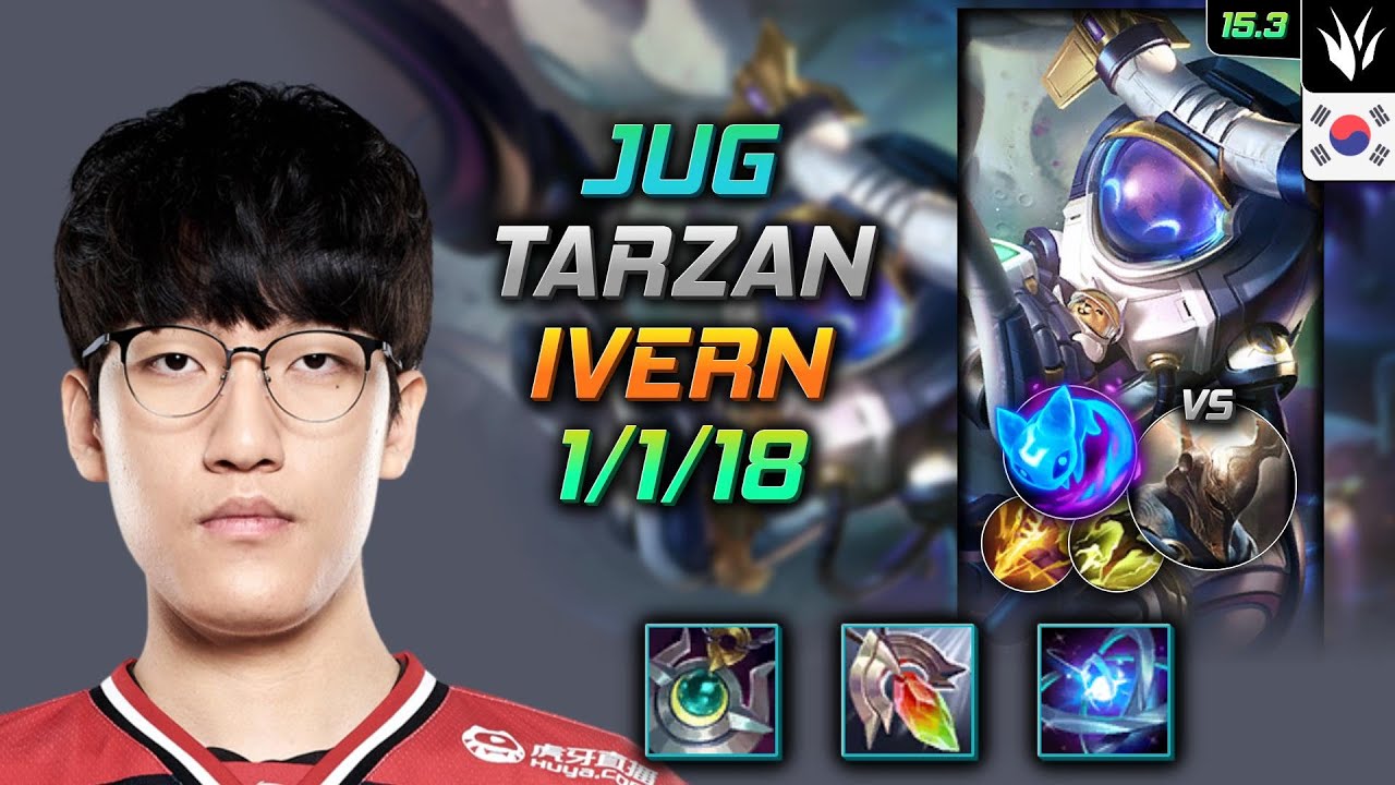 Ivern Jungle Build Tarzan Moonstone Renewer Summon Aery - LOL KR ...