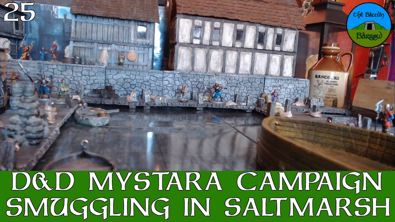 Dungeons and Dragons Mystara Campaign 25 -Smuggling in Saltmarsh - YouTube