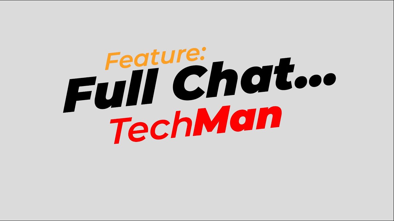 Full Chat: Techman - YouTube