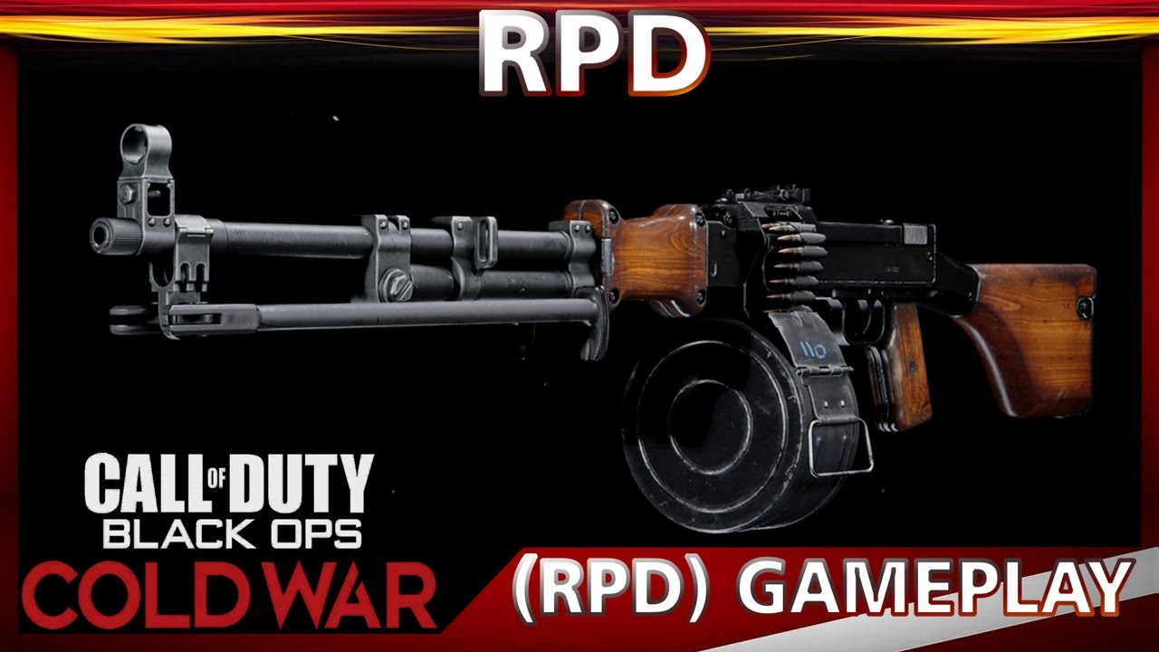 Black Ops Cold War RPD Gameplay - YouTube