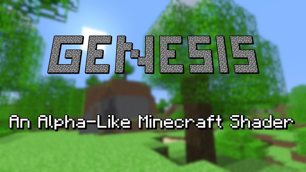 Genesis: Nostalgic Gameplay (Minecraft) - YouTube