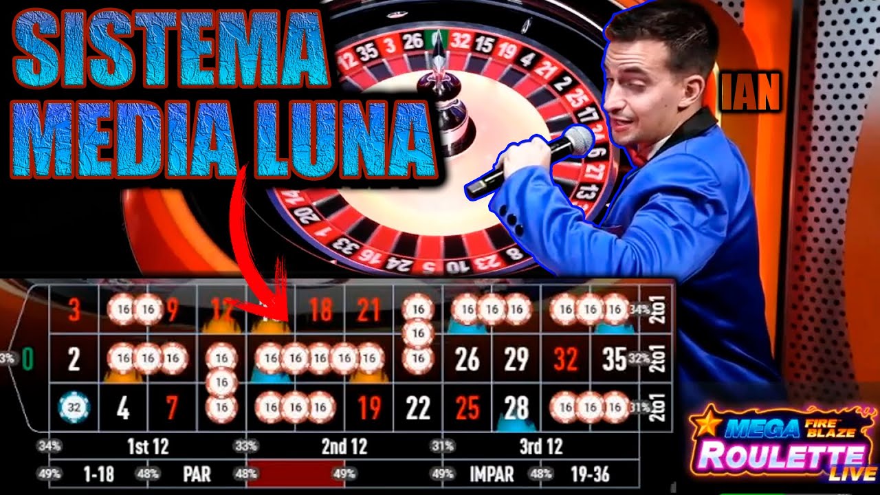 EL SISTEMA MEDIA LUNA en la RULETA MEGA FIRE BLAZE - YouTube