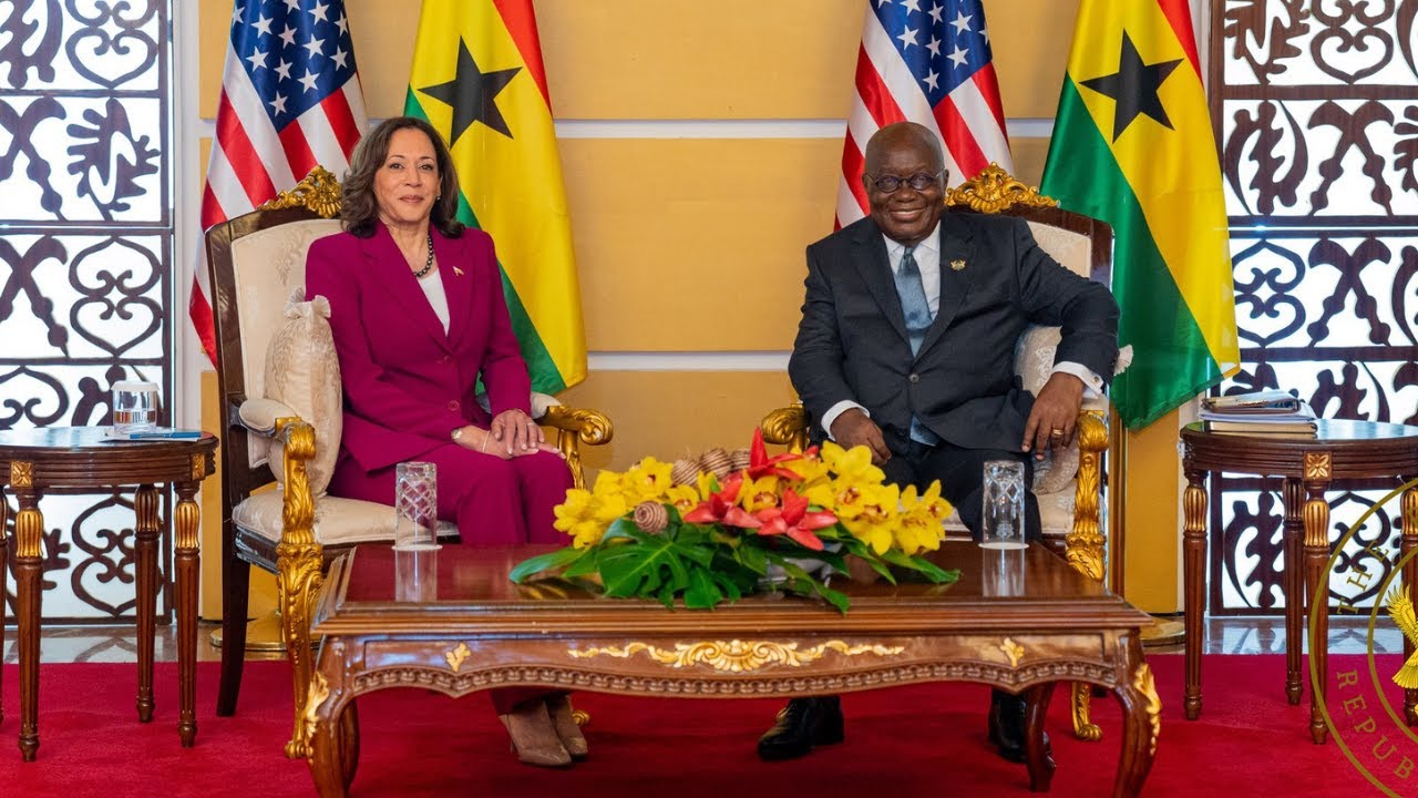 U.S VICE PRESIDENT, KAMALA HARRIS, AT JUBILEE HOUSE - JOINT PRESS ...