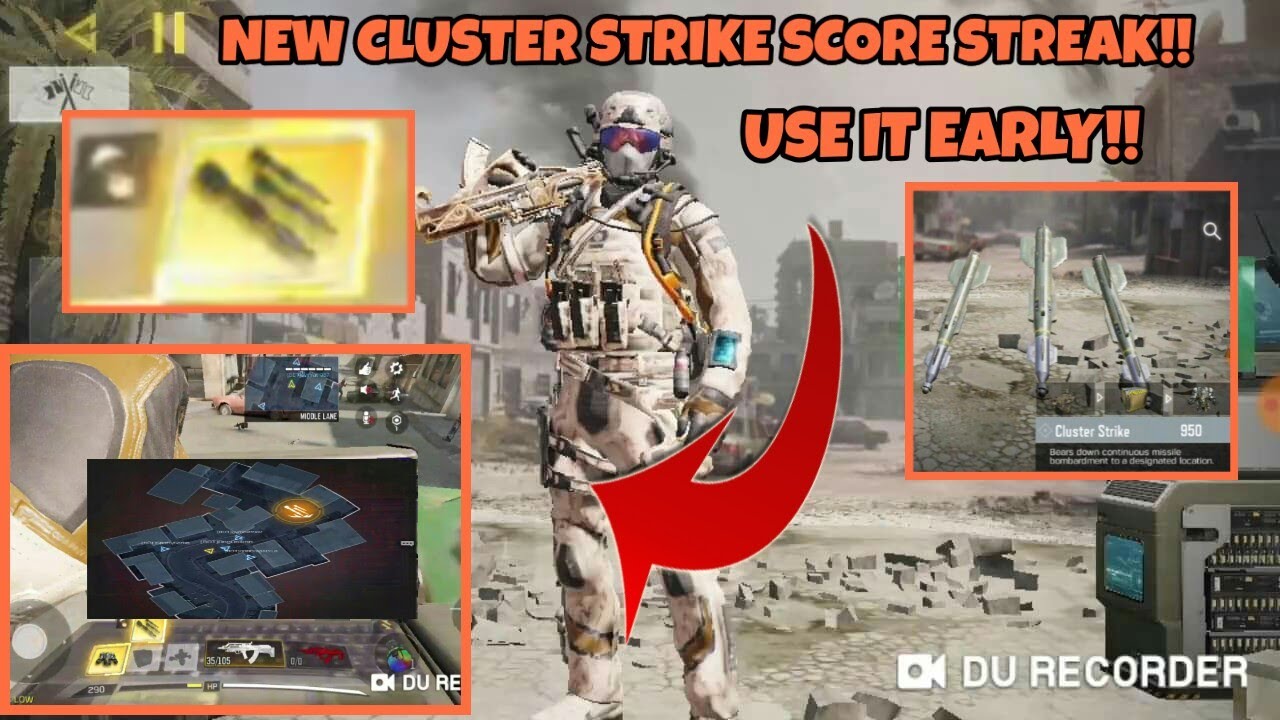 HOW TO USE THE NEW CLUSTER STRIKE SCORE STREAK BEFORE EVERYONE ...