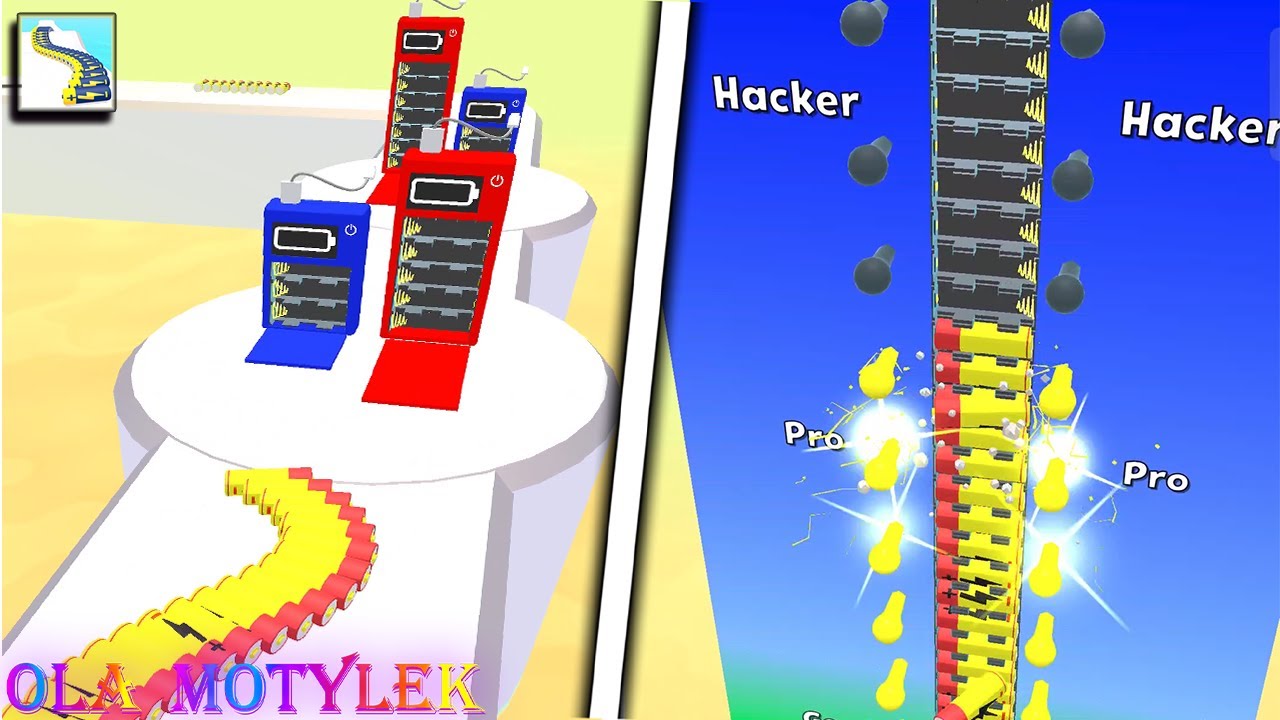 Battery Run 3D🔋🔌🔋*NEW GAME* All Levels Gameplay Trailer Android,ios ...