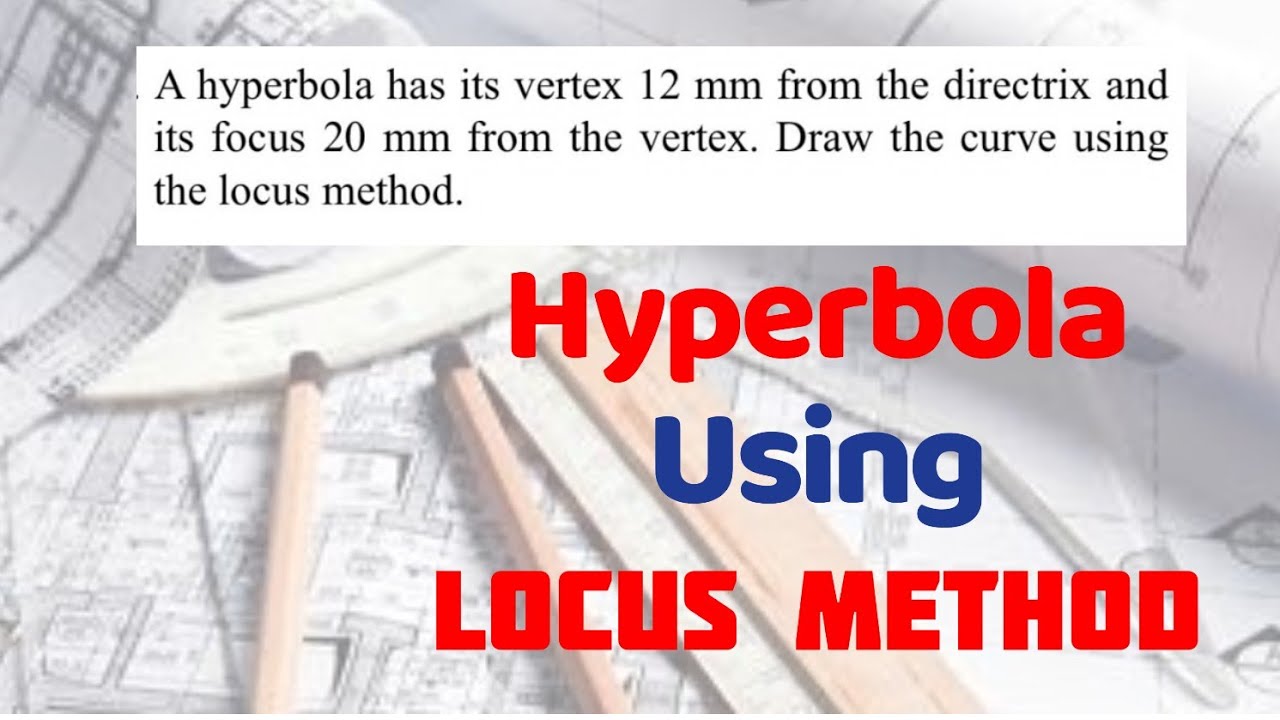 HYPERBOLA with no eccentricity in | Technical drawing | Engineering ...