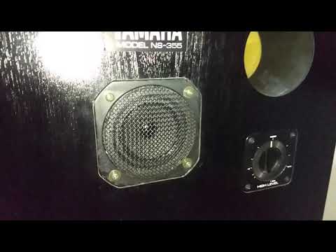 Yamaha NS-355 Speakers - YouTube